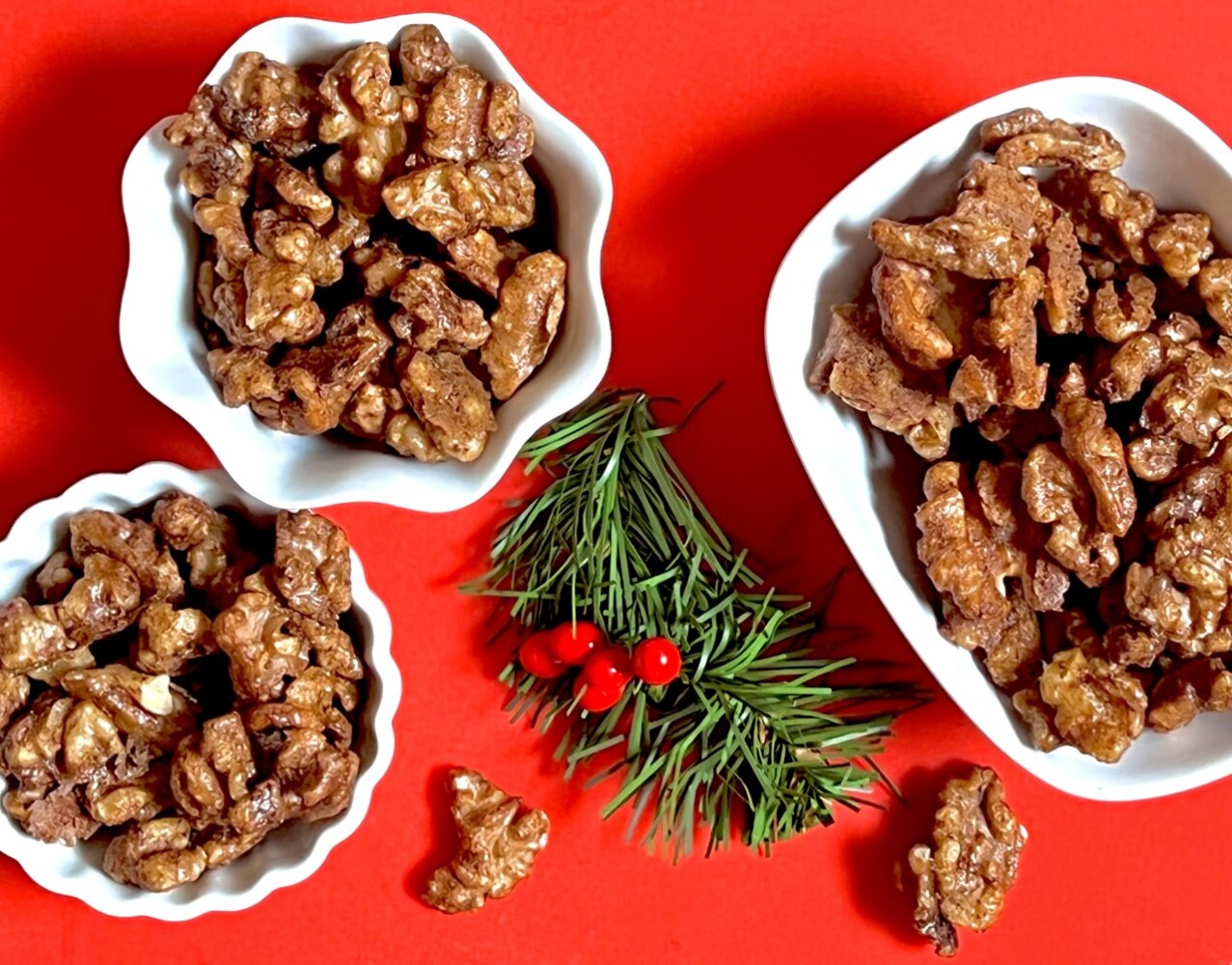 Sweet and Spicy Heart-Healthy Walnuts - Eat Well to Be Well